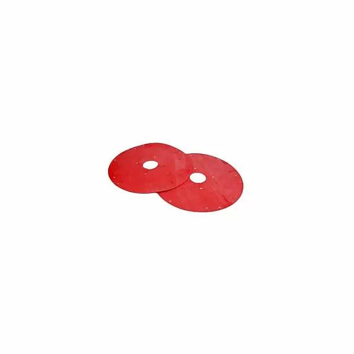 Rubber rosette for blasting cabin
